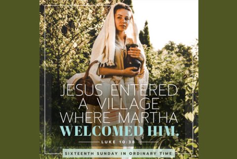 Sixteenth Sunday in Ordinary Time, July 20th 2025